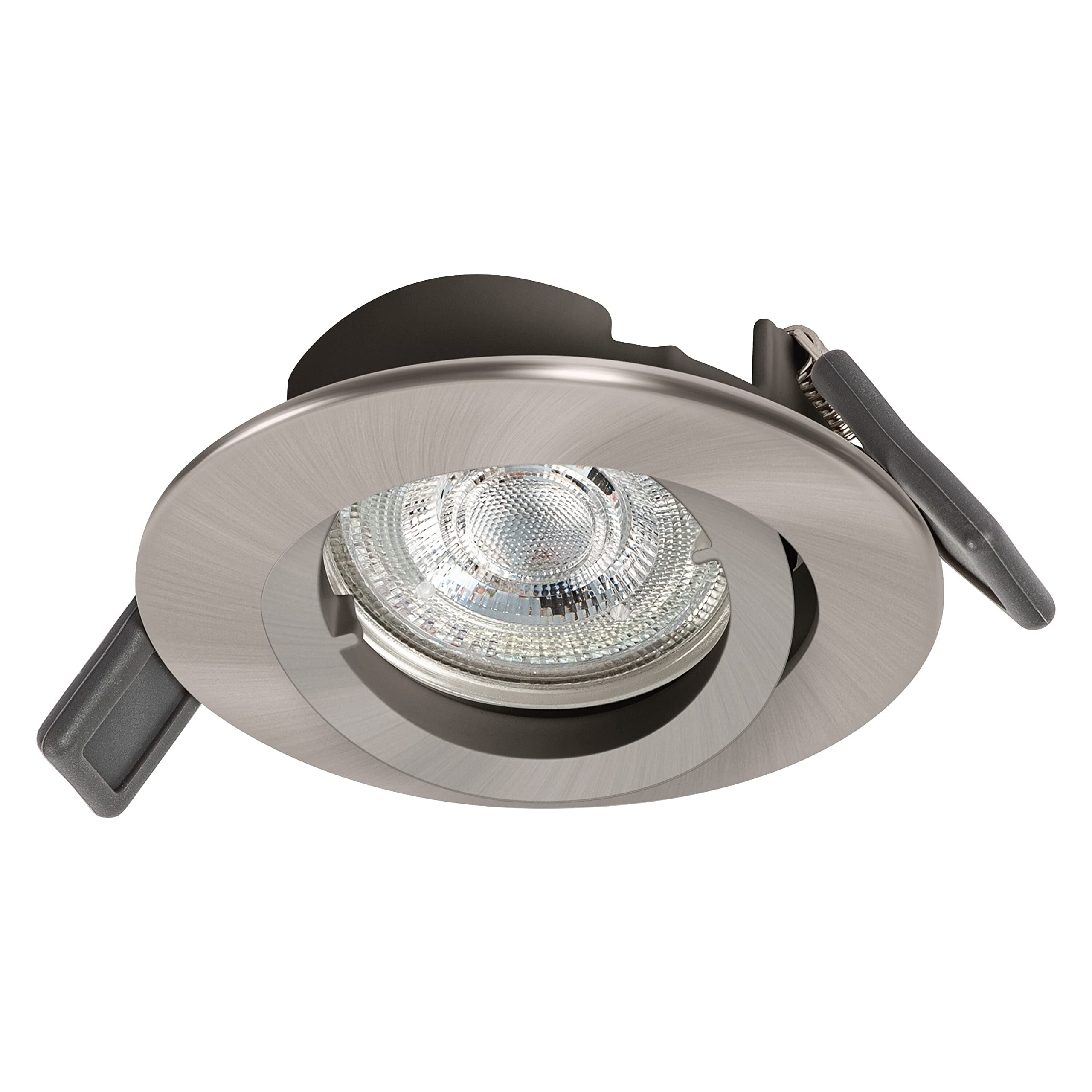 LEDVANCE LED SPOT TWIST LOCK GU10 Ø8,85cm, recessed ceiling spot for ...