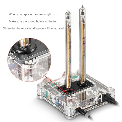 LEDs Music Spectrum Display, IN9 Nixie Tube Sound Level Meter, MIC ...