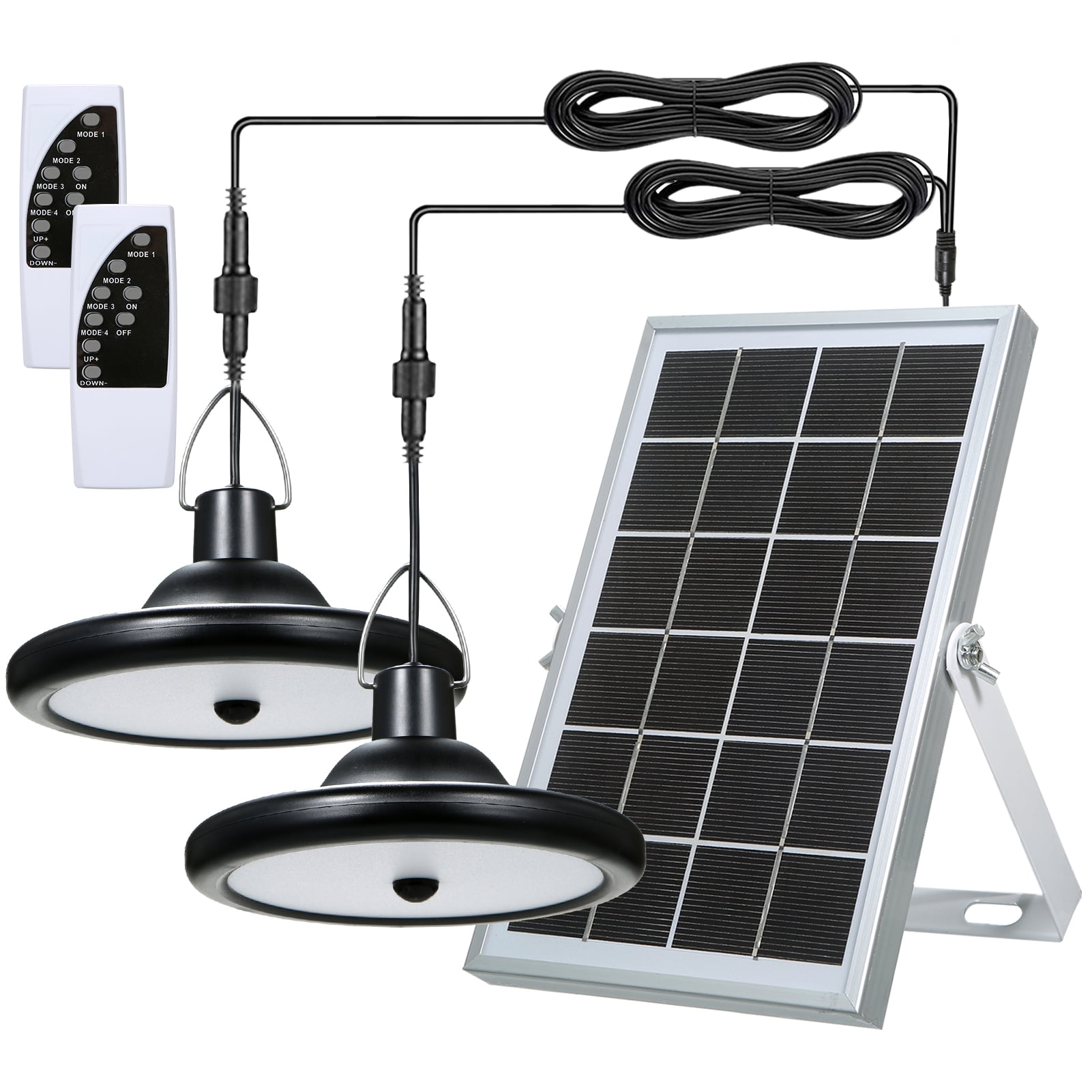 LEDs Solar Hanging Light Outdoor IP65 Waterproof Solar Powered Human ...