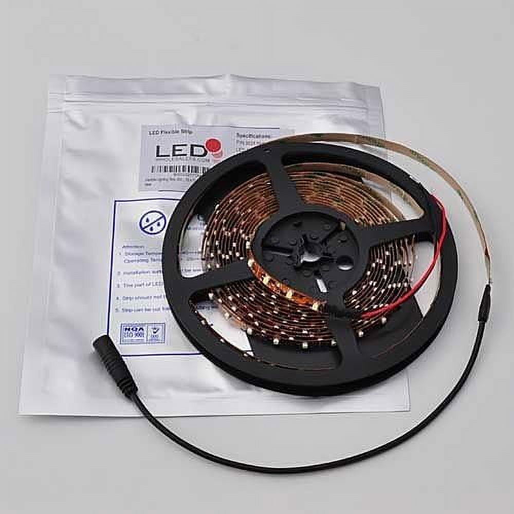 LEDwholesalers 16.4 Feet (5 Meter) Flexible LED Light Strip with ...