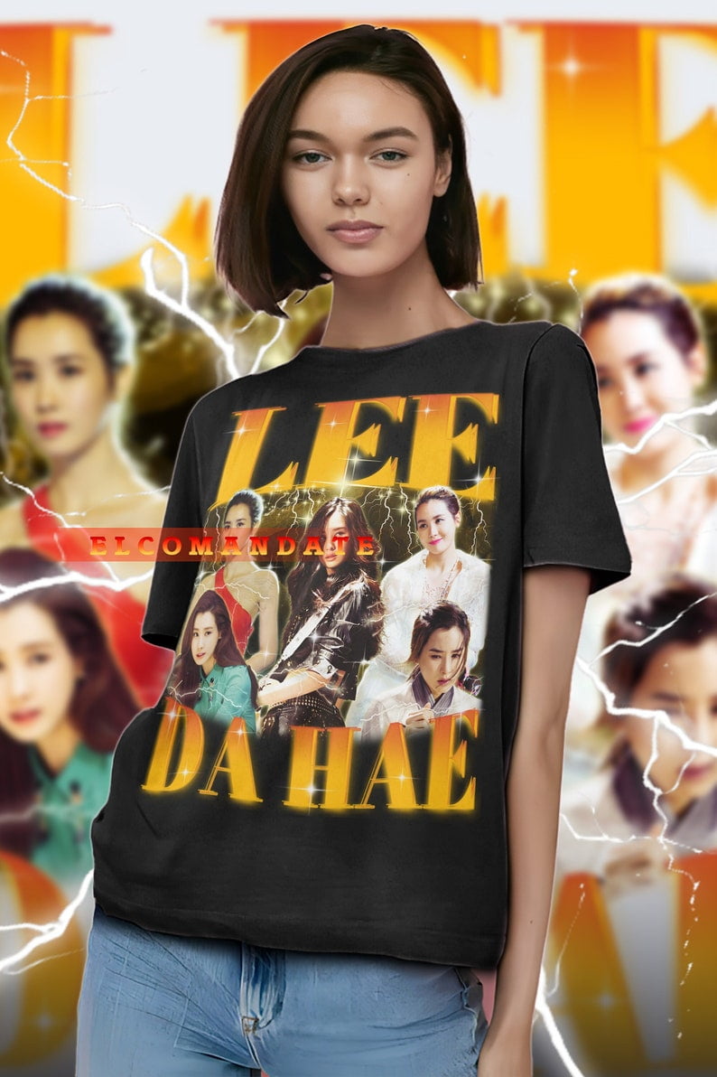 LEE DA HAE Vintage Shirt, Lee Da Hae Homage Tshirt, Lee Da Hae Fan Tees ...