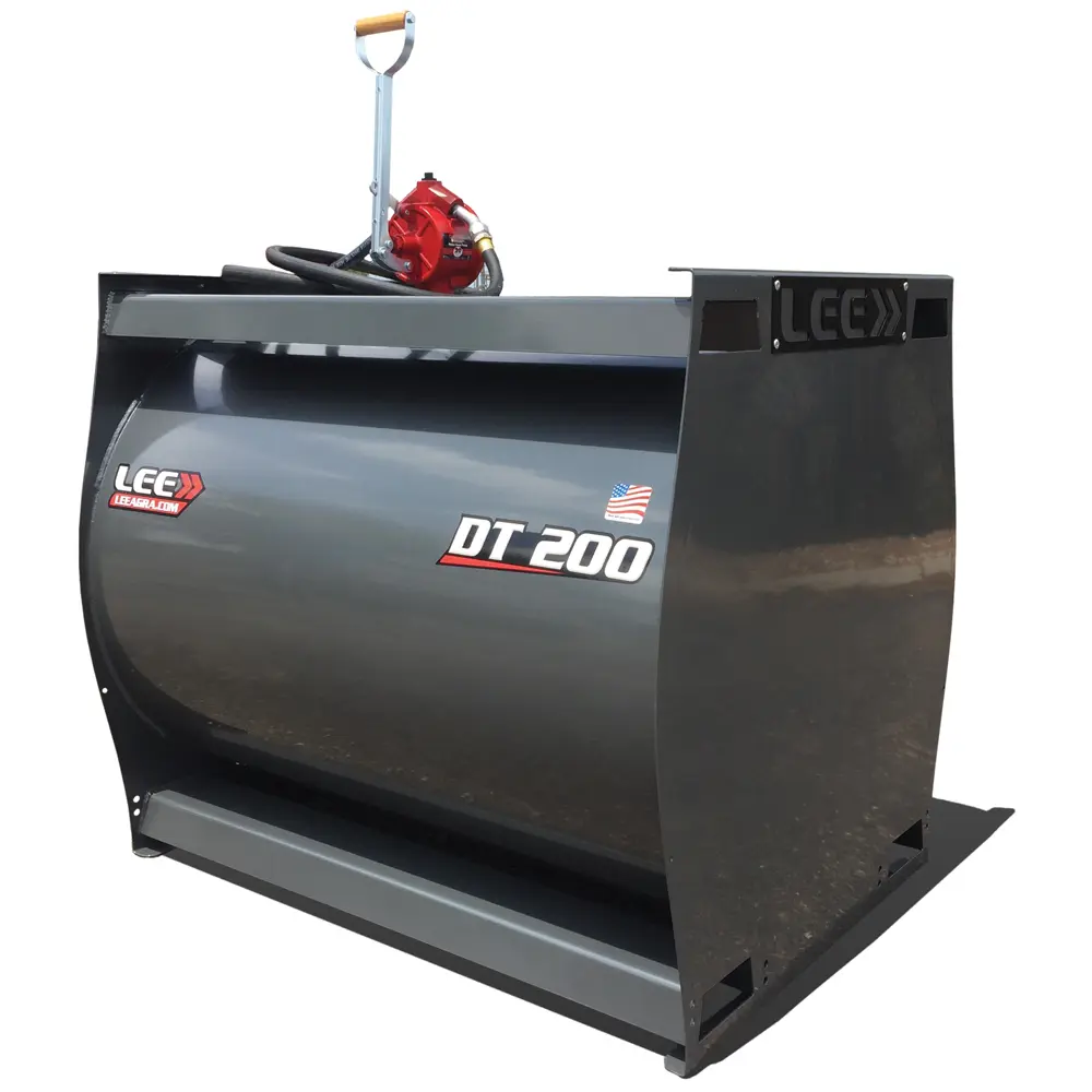 LEE DT 200 Diesel Fuel Transfer Tank, 200-Gallon Heavy-Duty Steel ...
