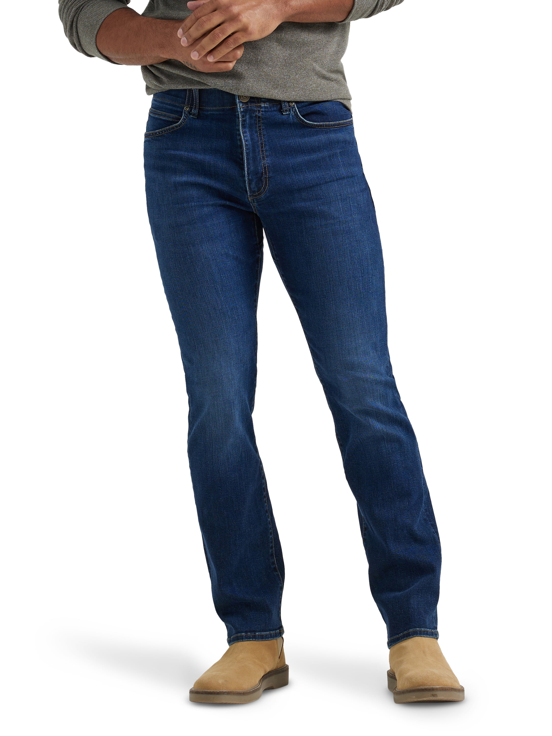 Lee® Men's Extreme Motion Regular Straight Jean with Flex Waistband - Walmart.com