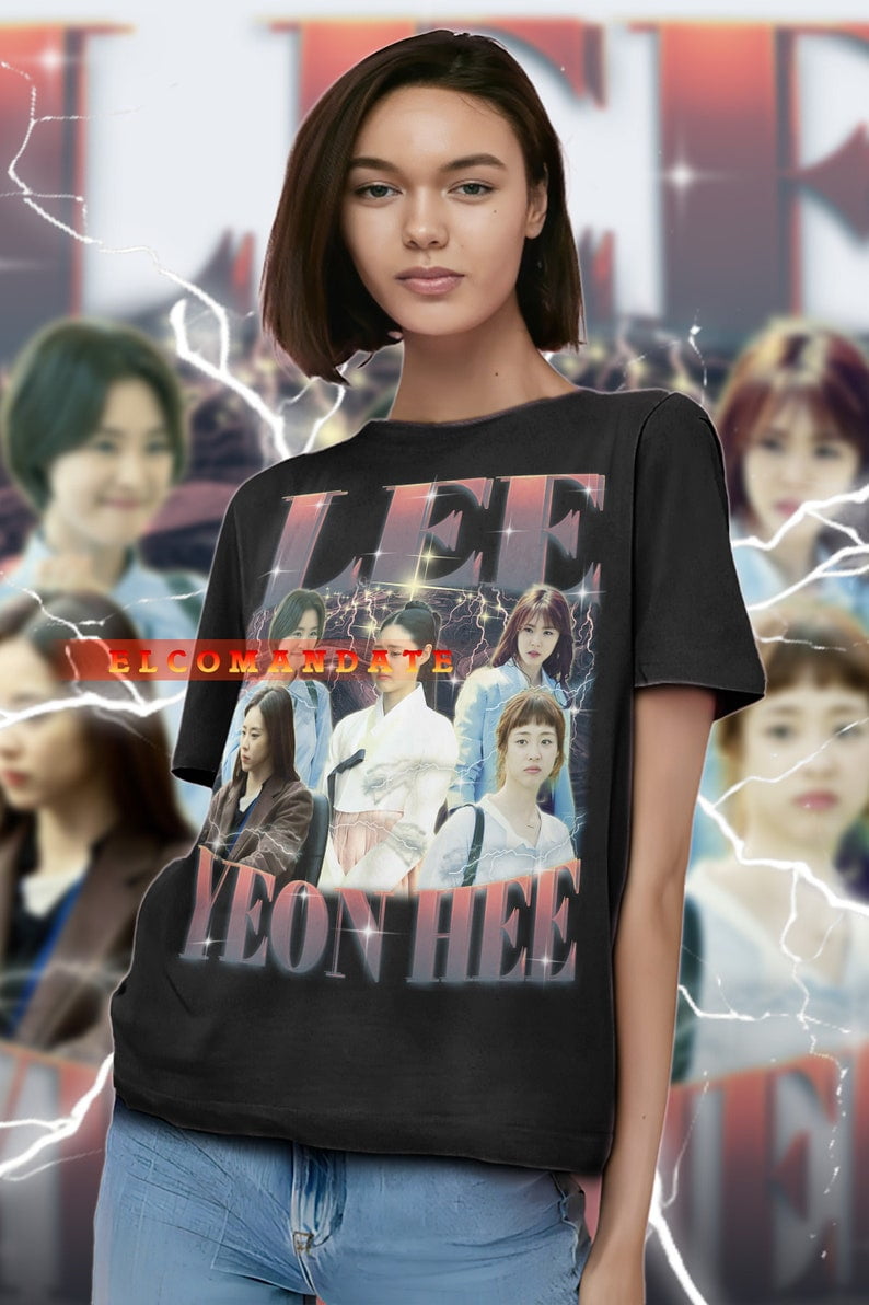 LEE YEON HEE Vintage Shirt, Lee Yeon Hee Homage Tshirt, Lee Yeon Hee Fan Tees, Lee Yeon Hee ...