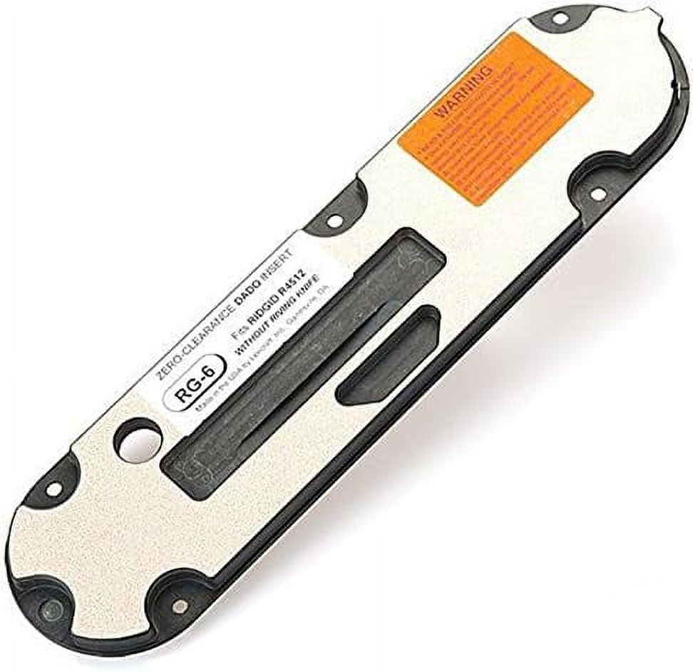 RIDGID R4512 Table Saw Zero-Clearance Dado Insert - Walmart.com