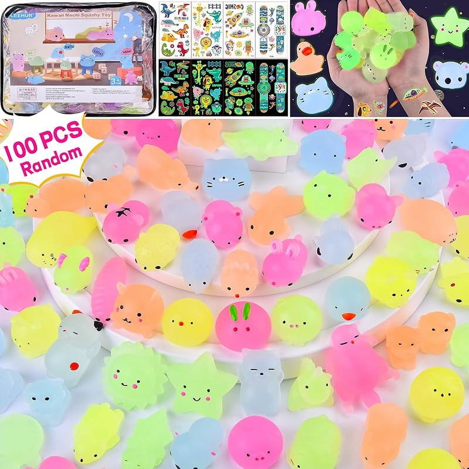 LEEHUR 30PCS Kawaii Squishies, Mochi Squishy Toys for Kids Party Favors ...