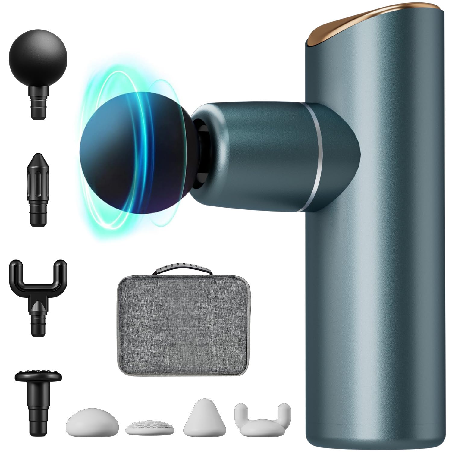 LEERCON Massage Gun,Deep Tissue Muscle Massager,Brushless AIS1 Motor ...