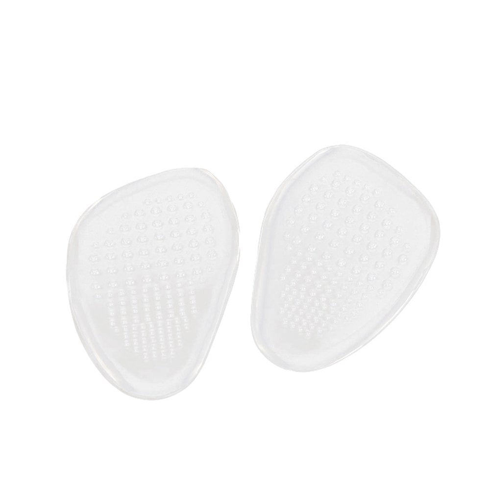 LEEYNEER 1 Pair GEL Forefoot Ball of Foot Massage Cushions Shoe Insoles ...