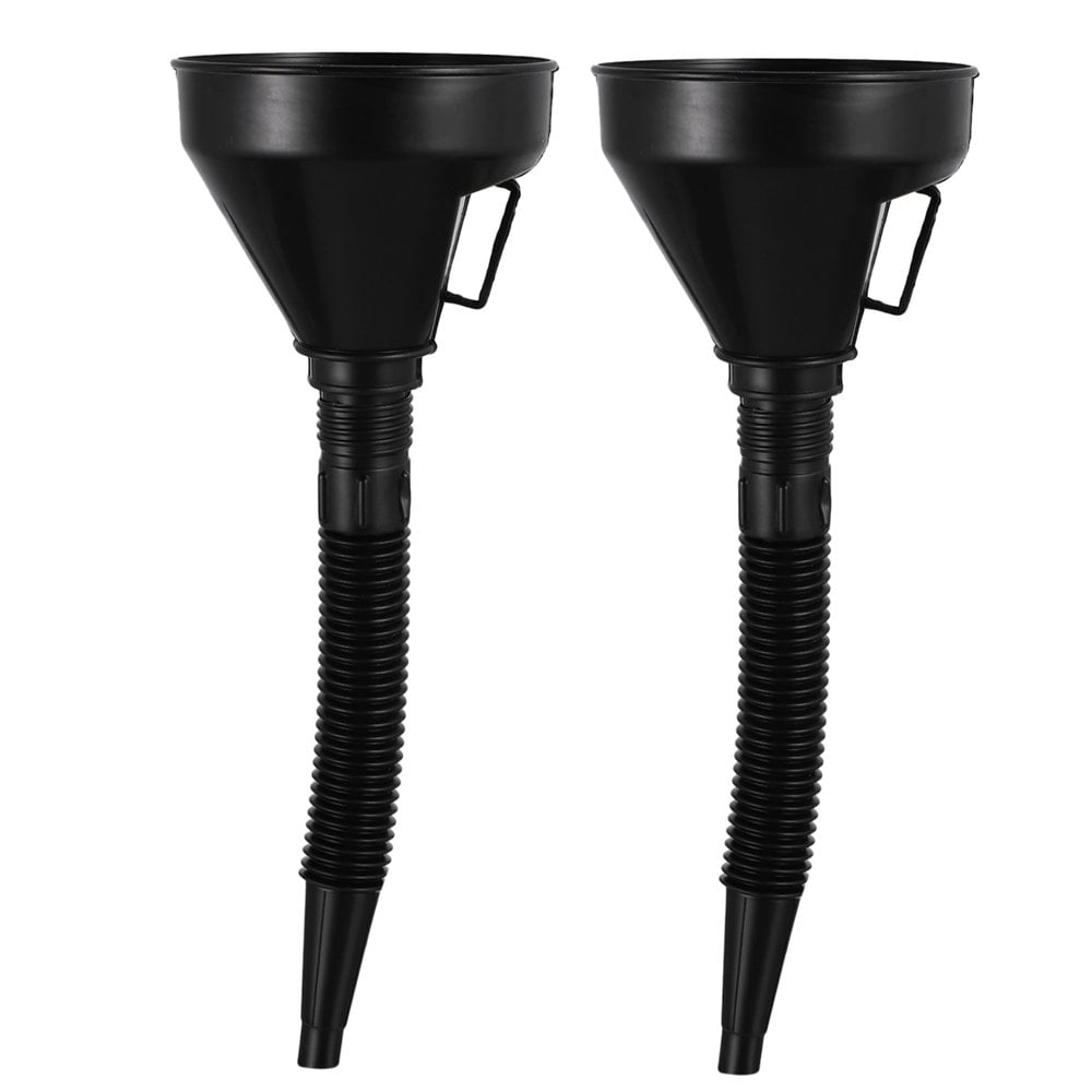 LEEYNEER 2pcs Engine Oil Fluid Funnel Gasoline Liquids Kerosene Funnel ...