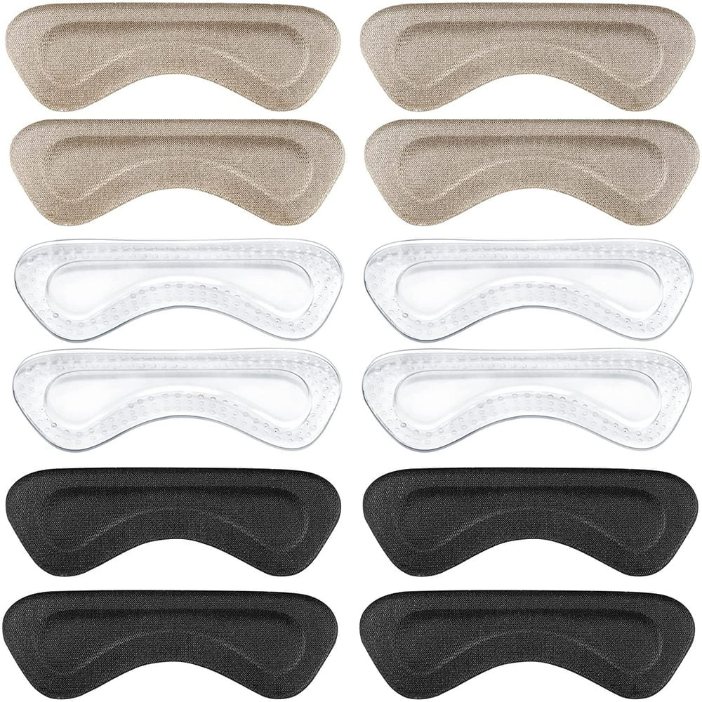 LEEYNEER Actfun Heel Cushion Pads for Loose Shoes Self-Adhesive Heel ...