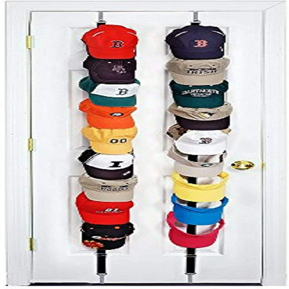 LEEYNEER Cap Rack 2 Pack - Caps for Baseball Hats Ball Caps for Use In ...