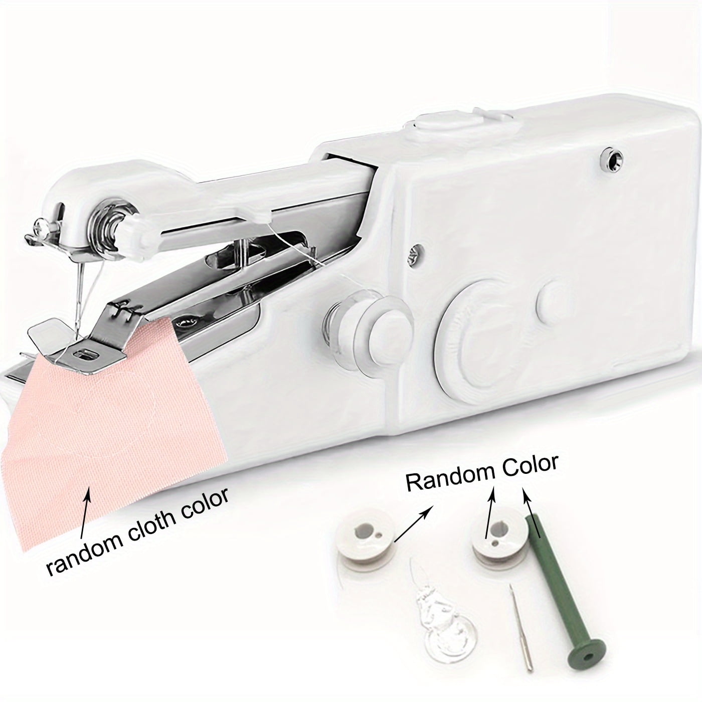 LEEYNEER Portable Handheld Sewing Machine - Compact Quick-Stitch Tool ...