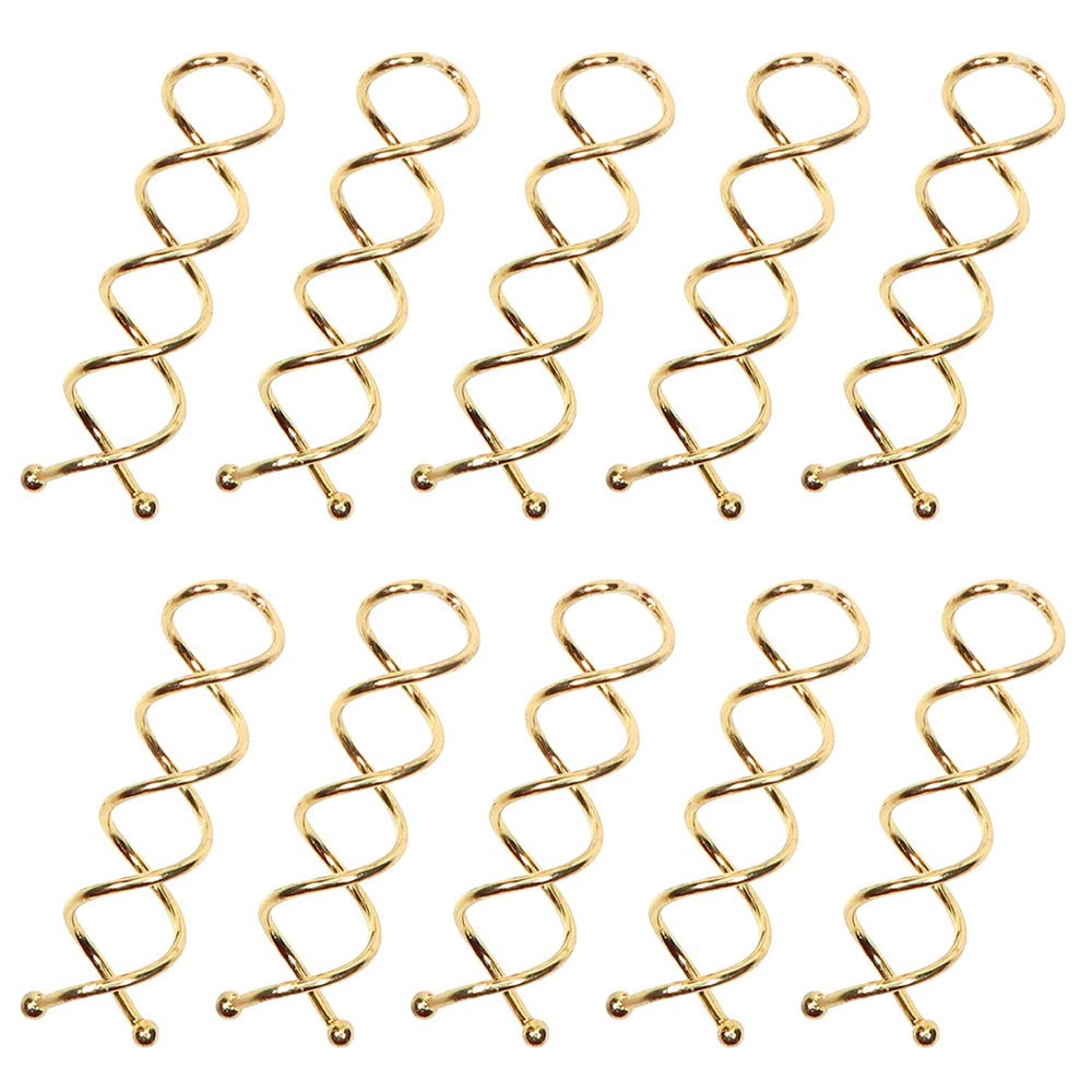 LEEYNEER Spiral Bobby Pins | 20-Pack | Rotating Pins |Bobby Pin Hair ...