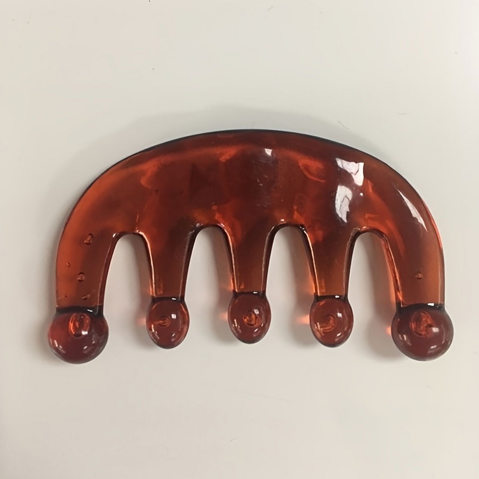 LEEYNEER Stimulating 5-Finger Scalp Massage Comb - Unclog Meridians ...