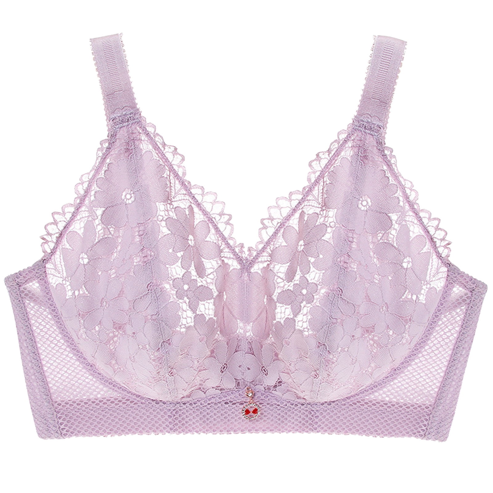 LEEy-World Bras for Women Women's Minimizer Full Coverage Bra Underwire ...