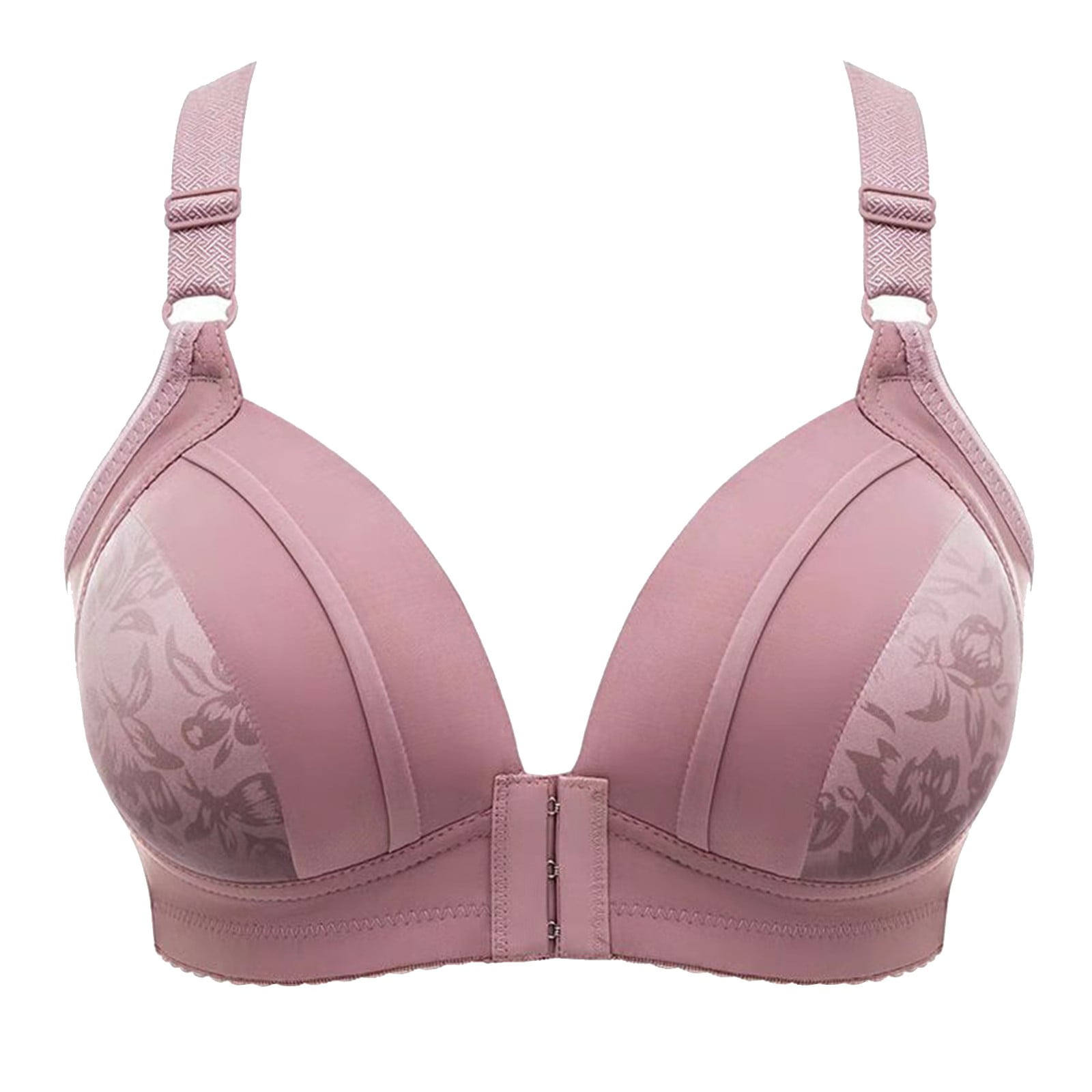 LEEy-World Lingerie for Women All Day Deep V Wireless Bra, Bras for ...