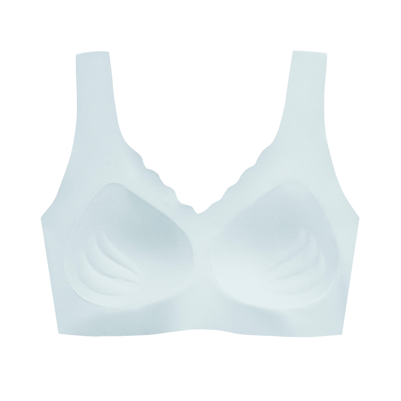 LEEy-World Lingerie for Women Women Simple Bikini Bra Stripe Adjustable ...