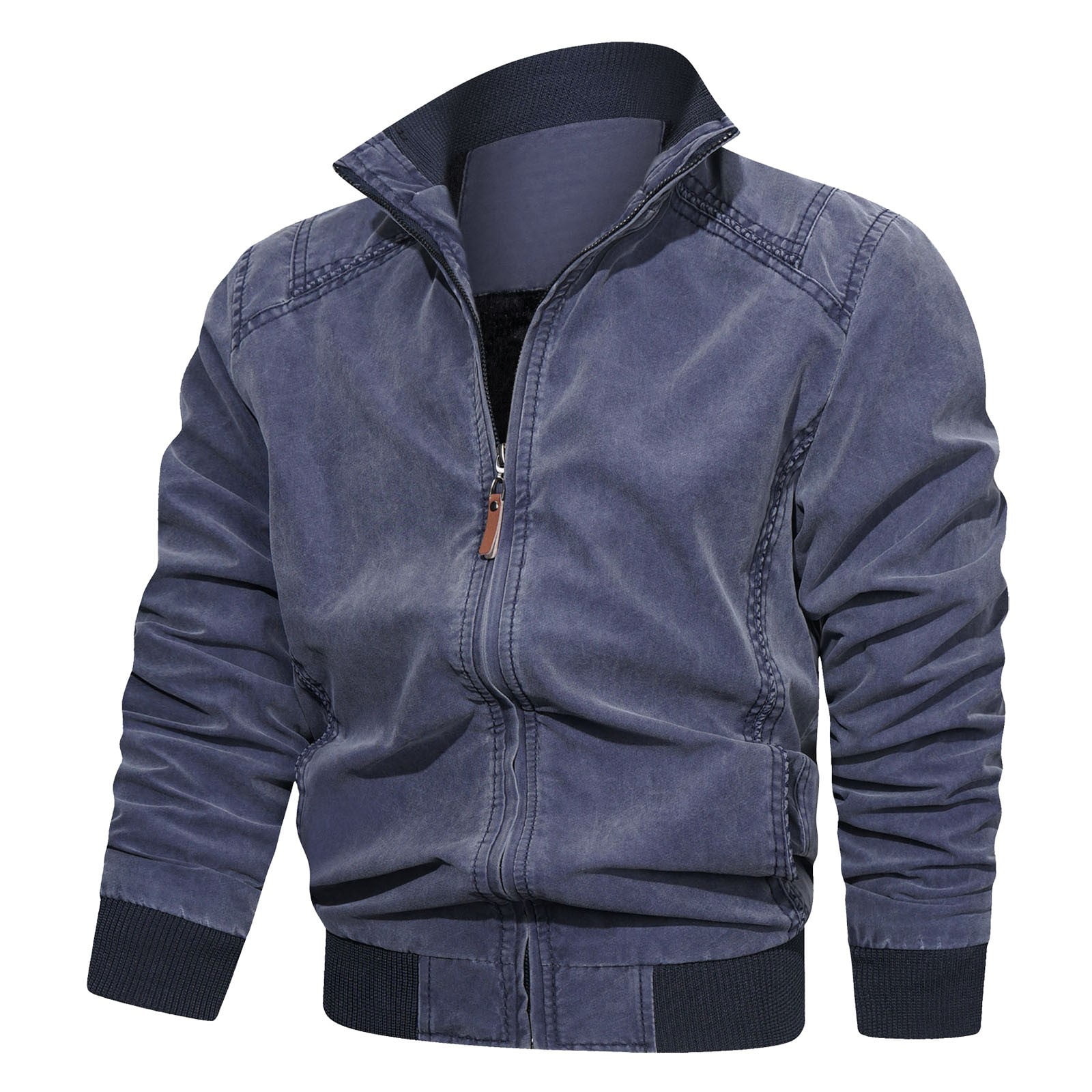 LEEy-world Flannel Jackets for Men Men Flannel Jacket Quilted Shirt ...