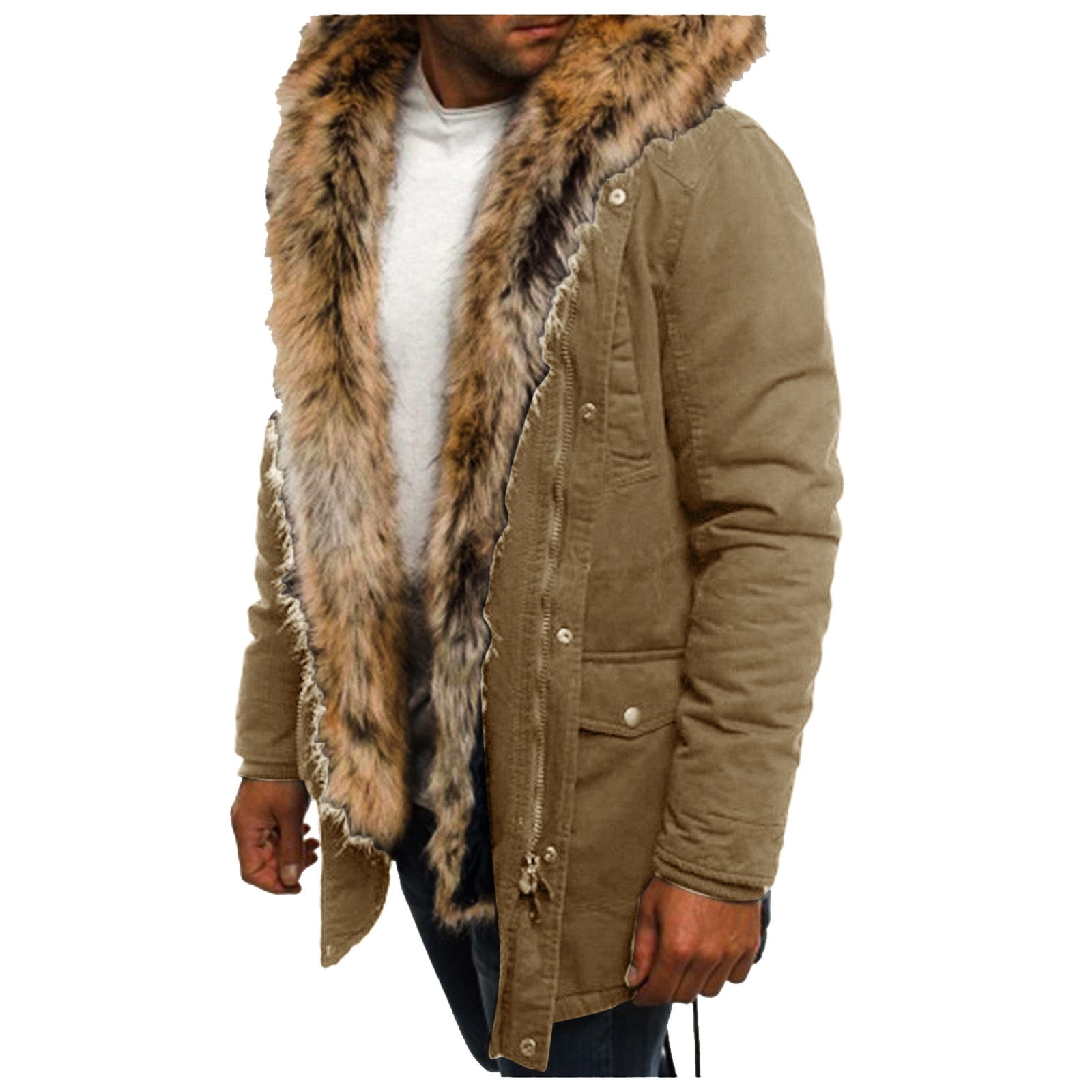 LEEy-world Heavy Winter Coats For Men Men's Winter Coats Water ...