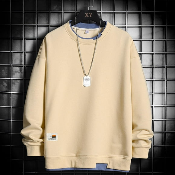 Zippered Sweatshirt Without Hood