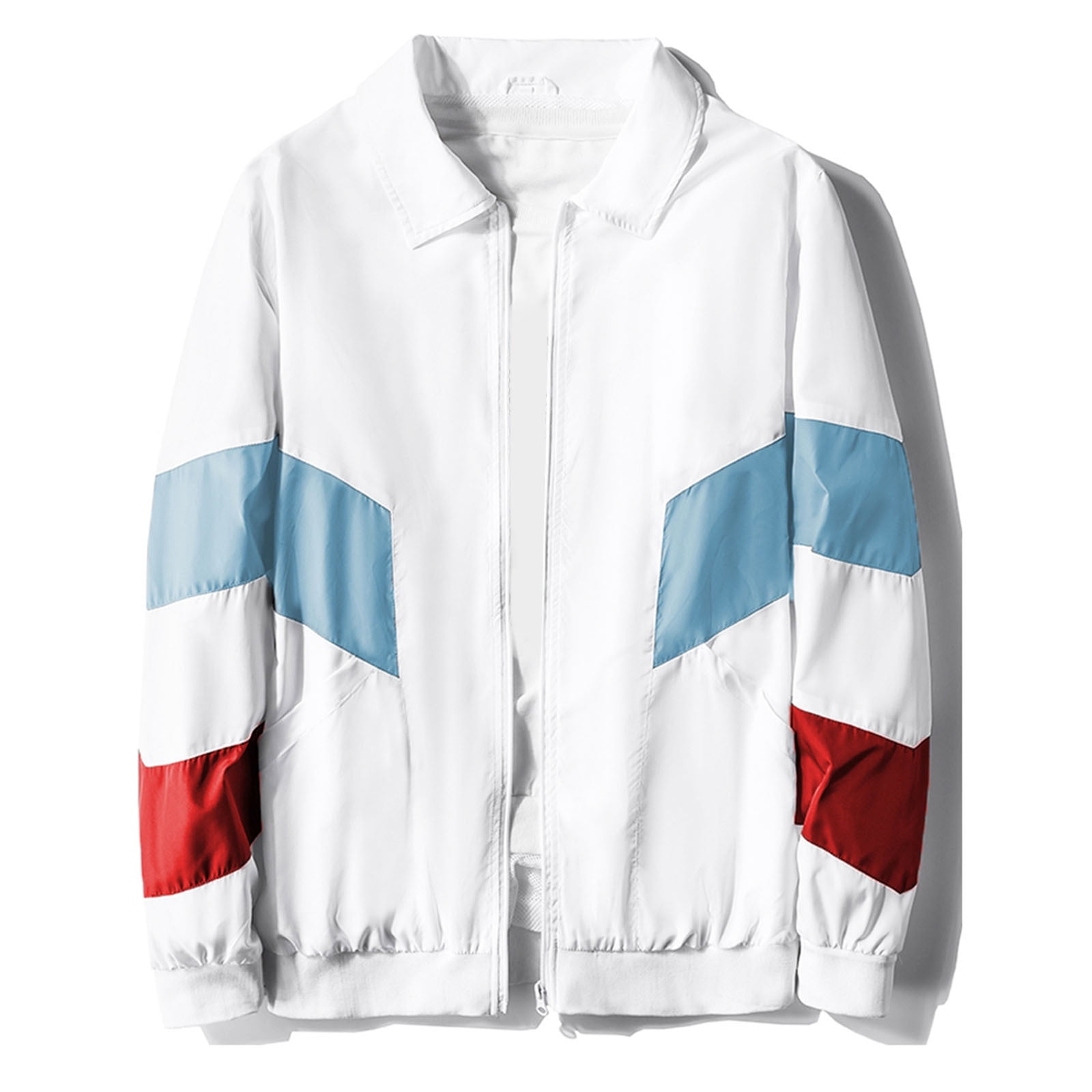 LEEy-world Jean Jacket for Men Authentics Men's Long Sleeve Quilted ...