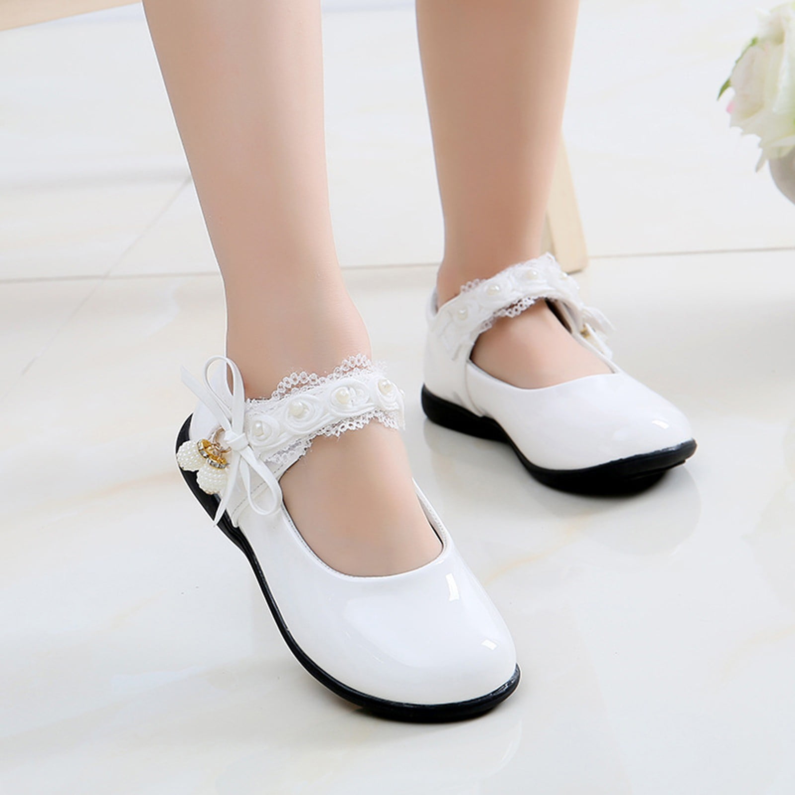 LEEy-world Toddler Shoes Girl Shoes Small Leather Shoes Single Shoes ...