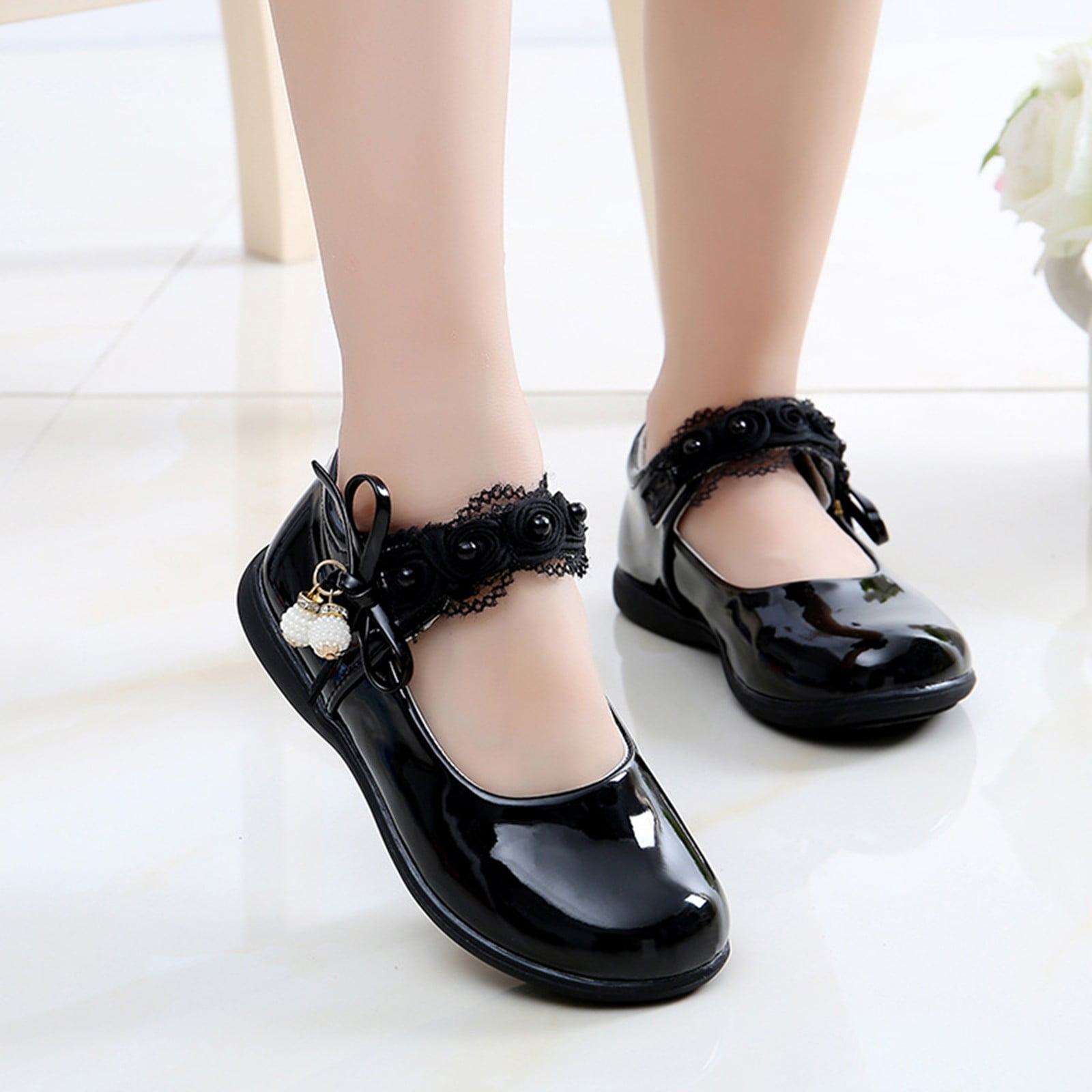 LEEy-world Toddler Shoes Girl Shoes Small Leather Shoes Single Shoes ...