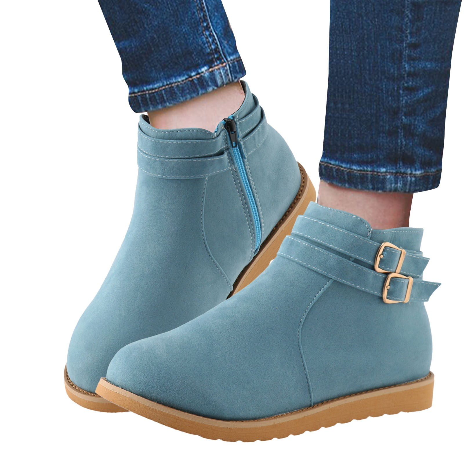 LEEy-world Women Shoes Boots for Women Womens Shoes Fashion Lightweight ...