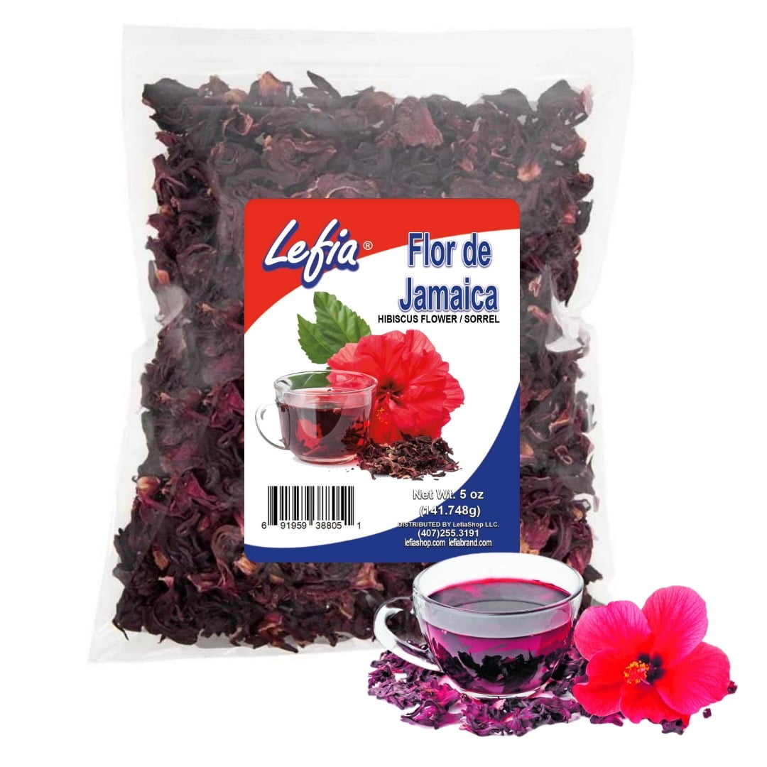 LEFIA DRIED WHOLE HIBISCUS FLOWERS - 5oz - Walmart.com