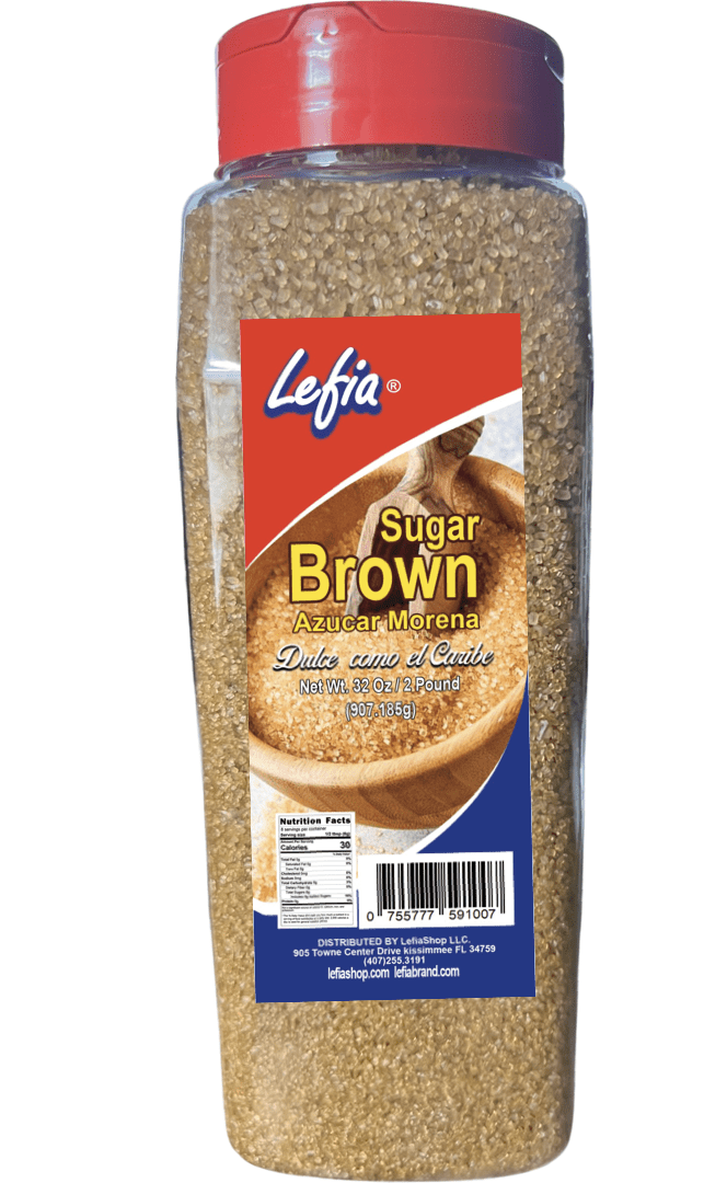 LEFIA SUGAR BROWN AZUCAR MORENA 32 OZ - Walmart.com