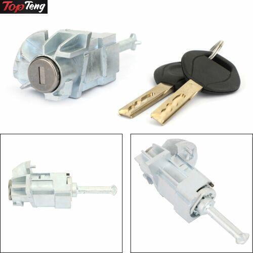 LEFT DRIVER DOOR LOCK CYLINDER BARREL ASSEMBLY w/ 2 KEYS for BMW E46 3 ...