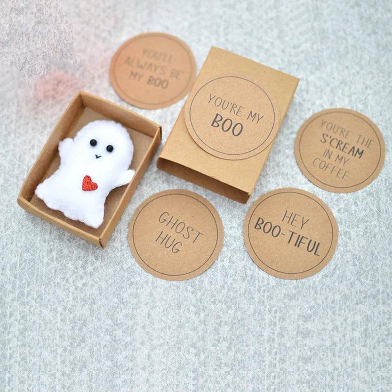 LEFTHIGH Toys Cute Ghost Gift Small Pocket Ghost Card with Cute Ghost ...