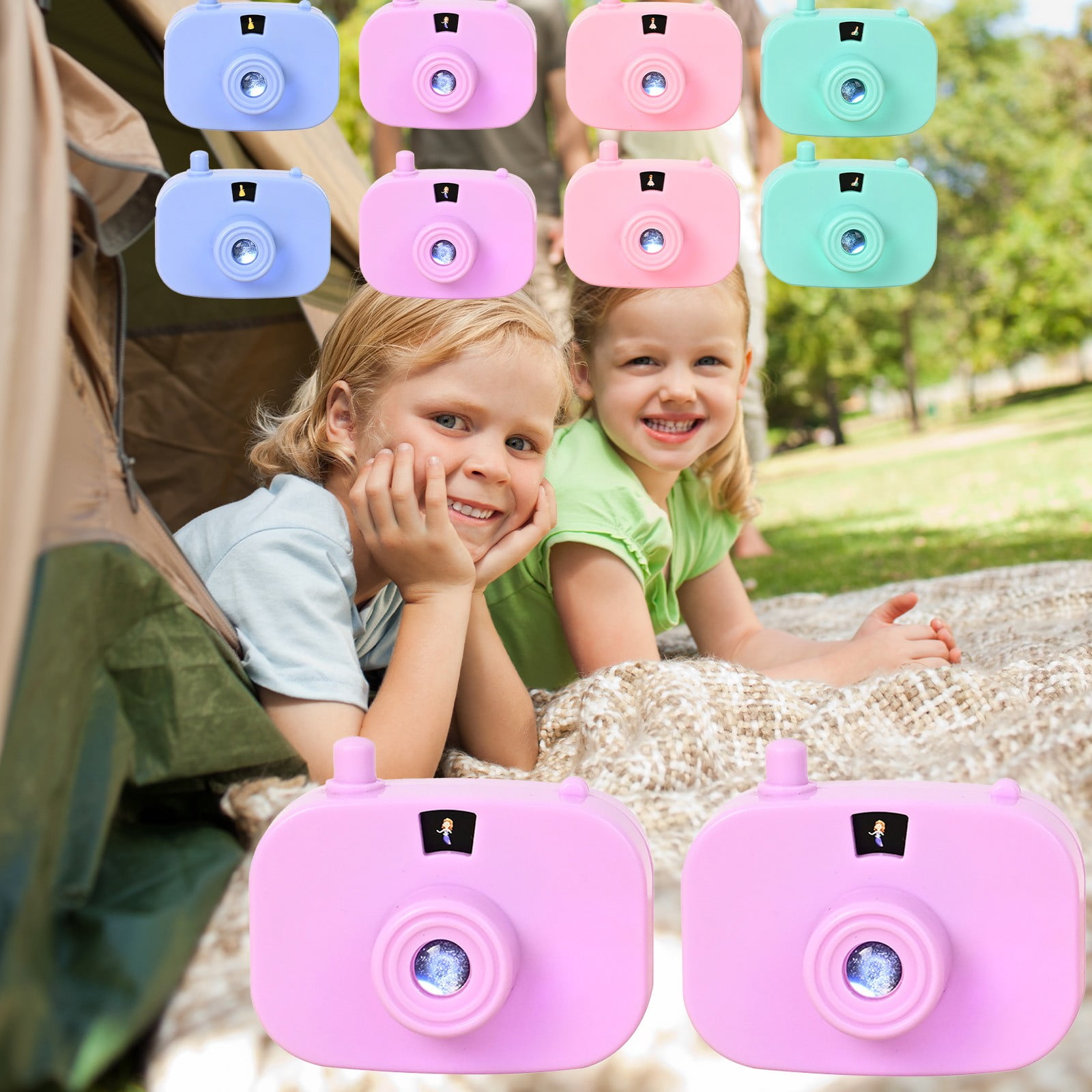 LEFTHIGH Toys Games Children’s Character Projection Camera Toy for Kids ...