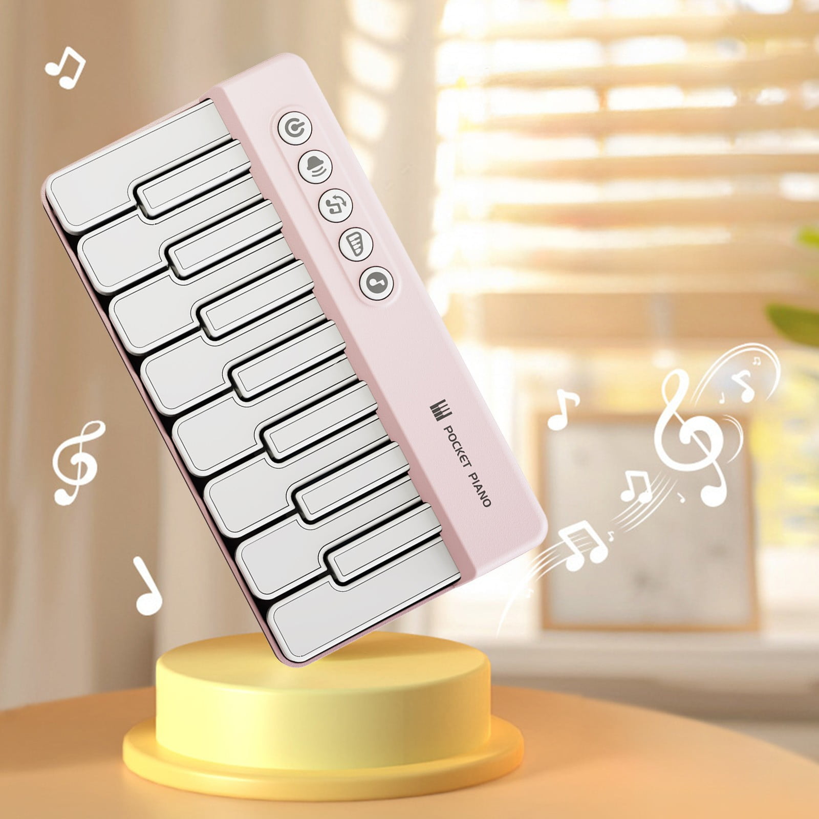 LEFTHIGH Toys Games Mini Pocket Electronic Piano Music Equipment for ...