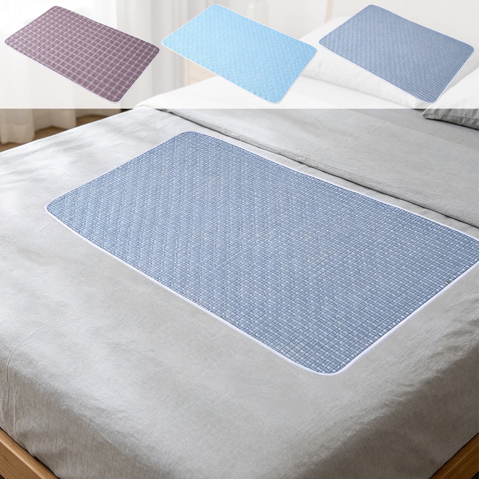 LEFXSMR Bed Pads, Washable Reusable Waterproof Mattress Protector ...