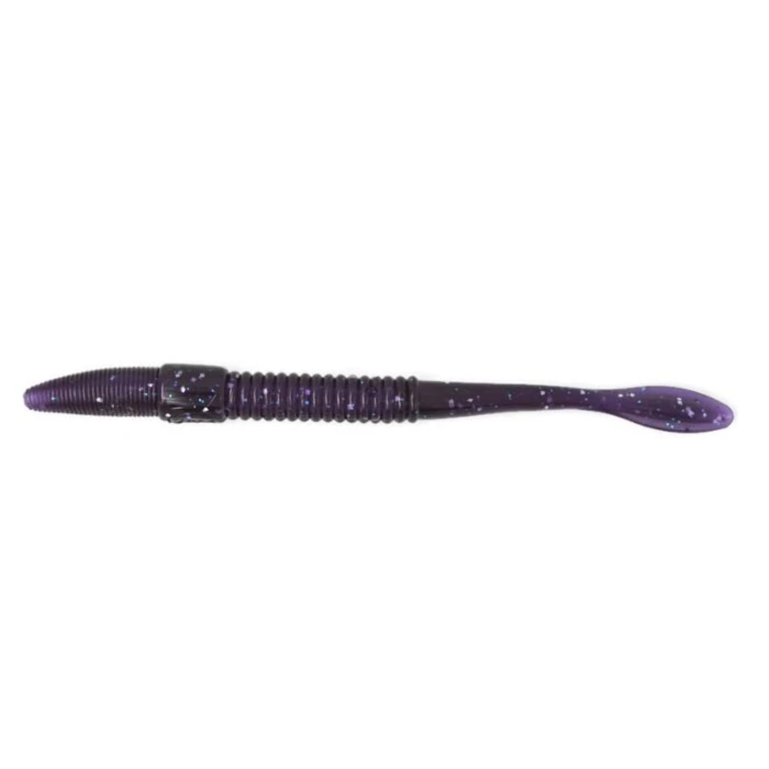 LEGACY CLUB-TAIL HOLLOW BASS WORM - Junebug (#322) - Walmart.com