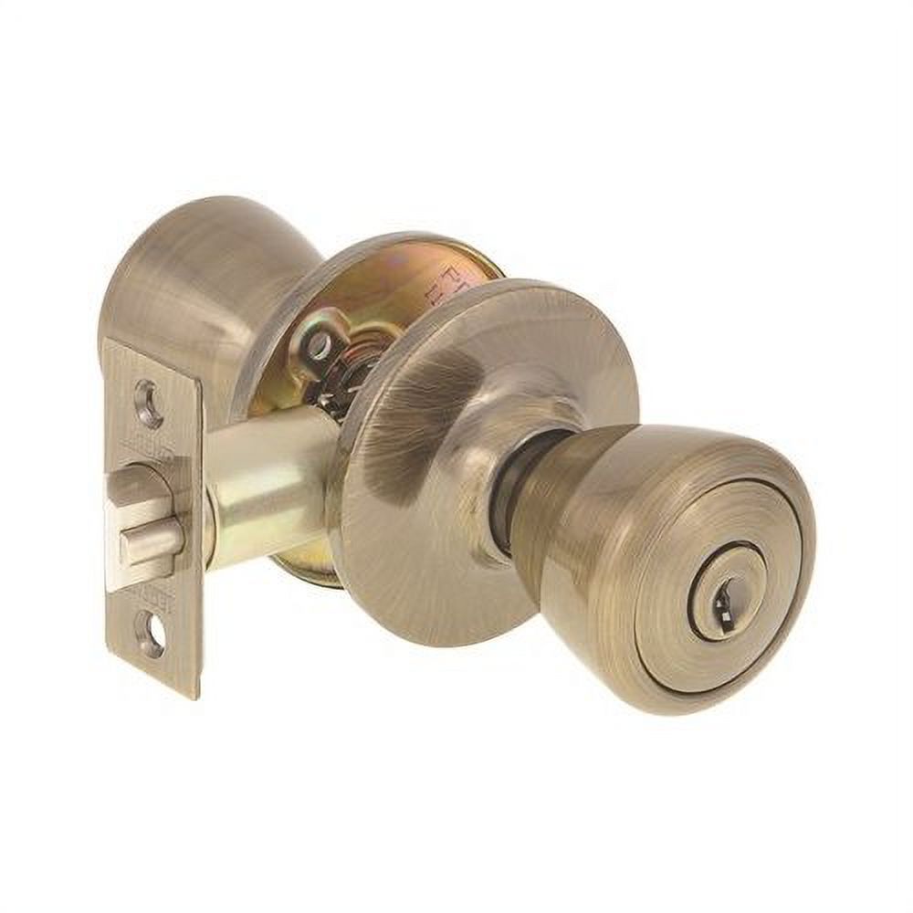 LEGEND BRASS ENTRY LOCKSET TULIP KNOB KA3 ADJUSTABLE BACKSET KW1 ...