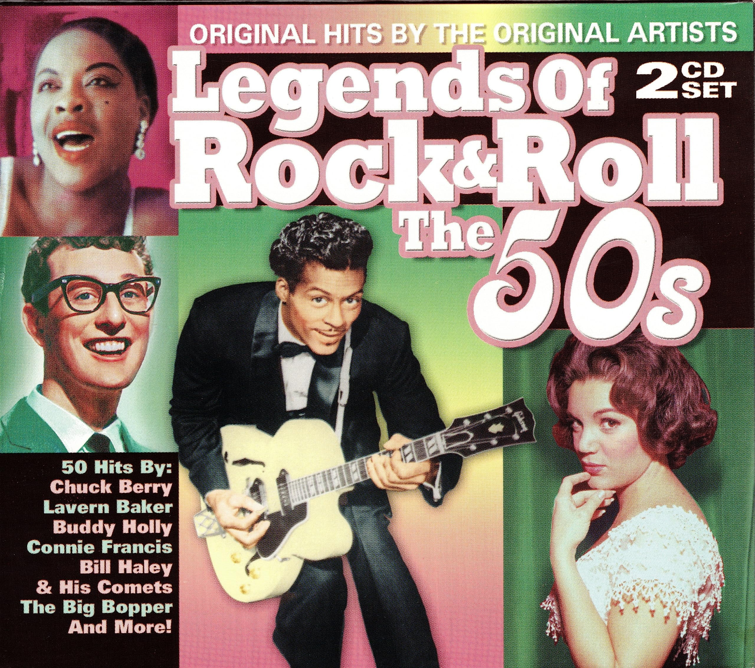 LEGENDS OF ROCK & ROLL THE 50'S-2 CD SET - Walmart.com