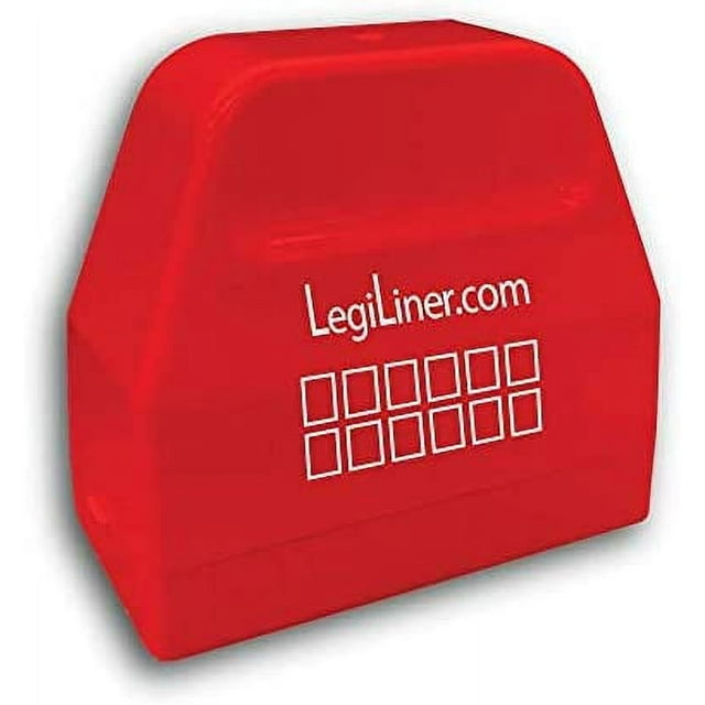 LEGILINER "LegiBoxes" Rolling Stamp, Self-Inking Squares, Handwriting ...