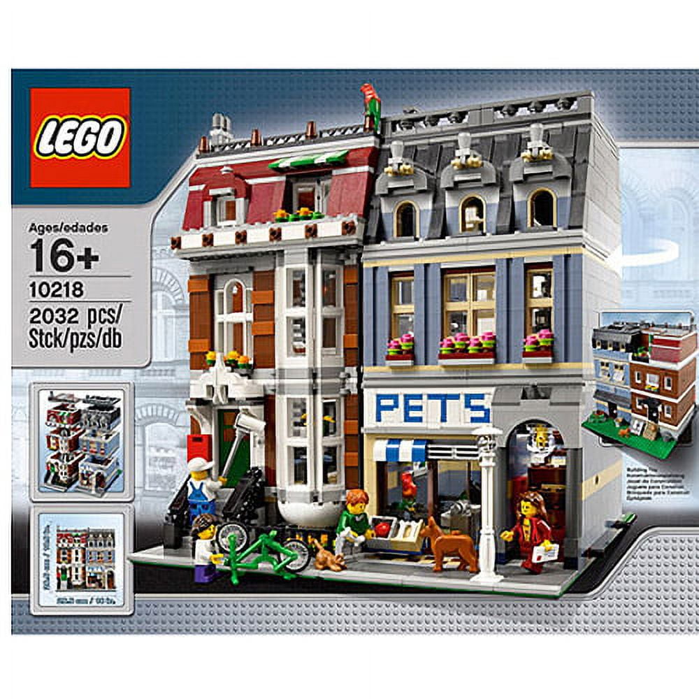 LEGO Creator Pet Shop 2032 Piece 3 in 1 Building Set 10218 - Walmart.com