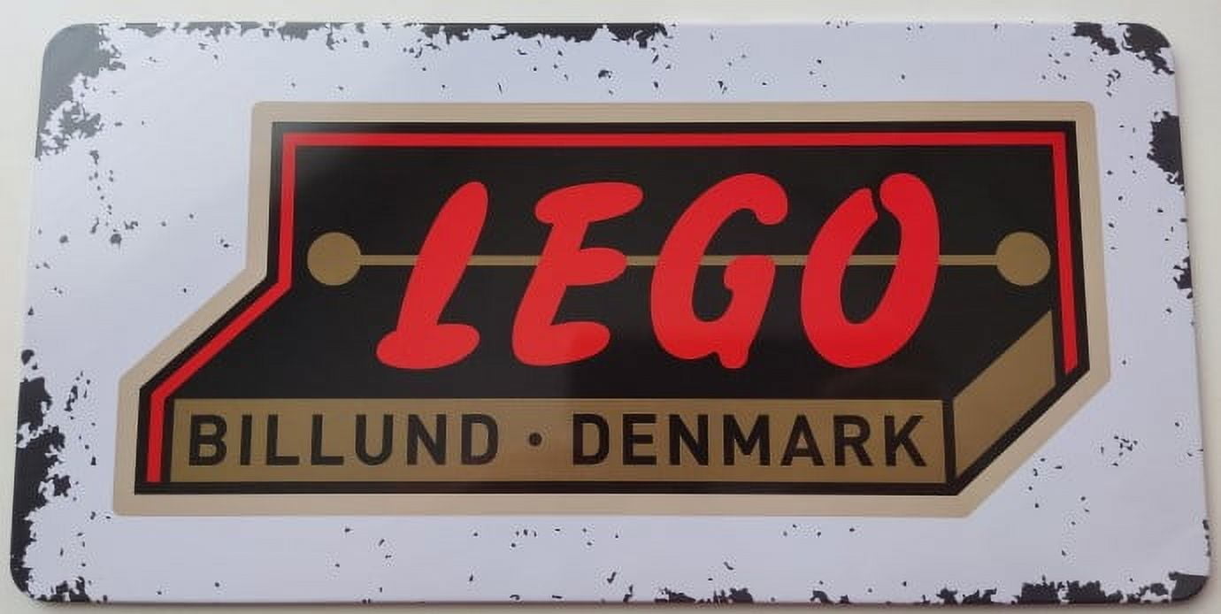 LEGO 1950's Retro Tin Sign 5007016 - Walmart.com