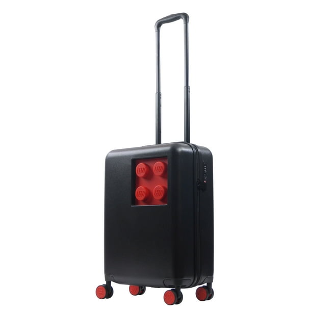 LEGO 21 Inch Rolling Luggage, 2x2 Signature Brick Trolley Hardshell ...