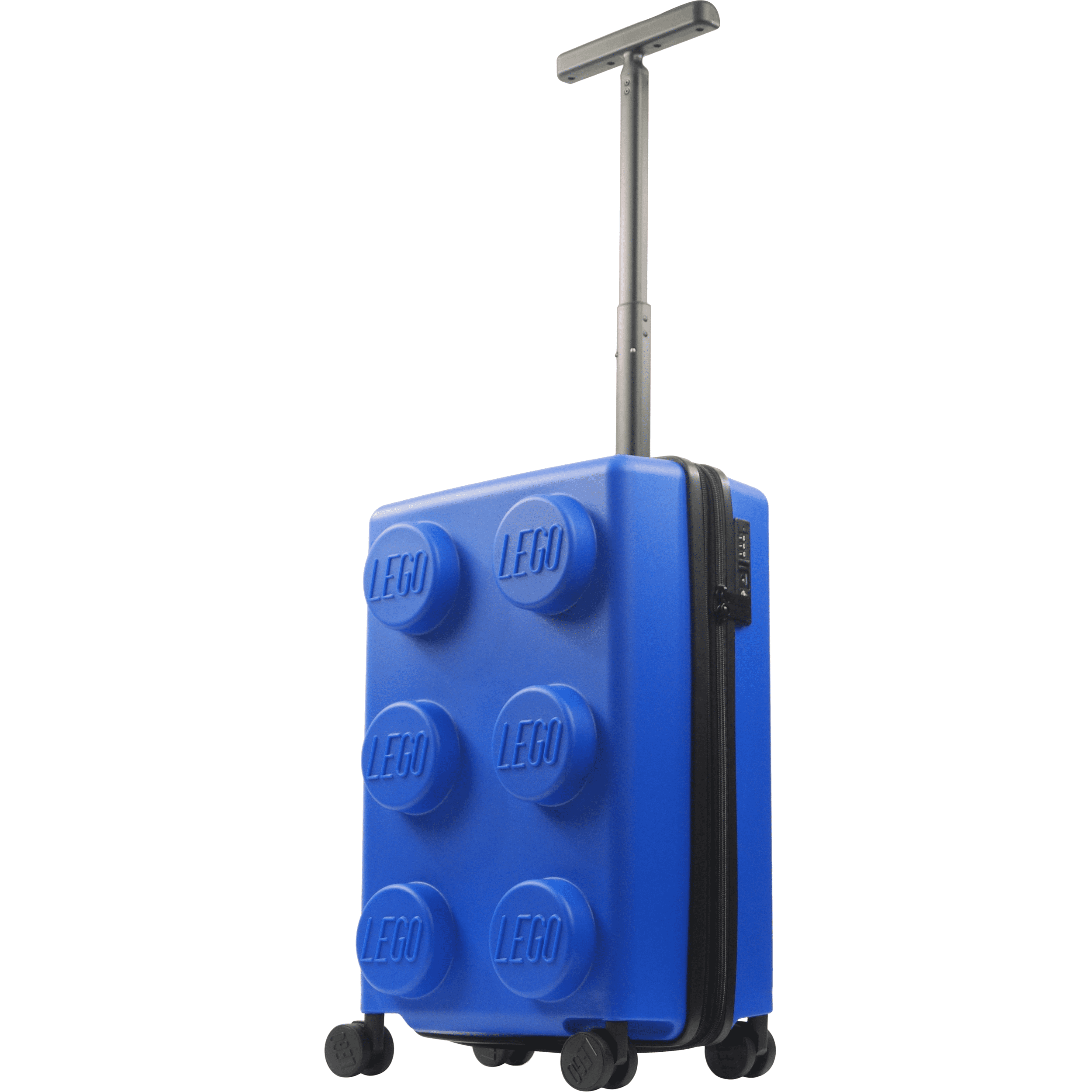 LEGO 22 Inch Hardshell Spinner Rolling Luggage with TSA Lock, Blue ...