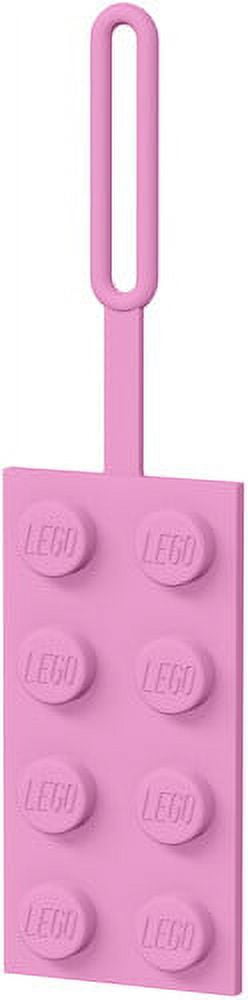 LEGO 2x4 Bag Tag (Pink) - Walmart.com