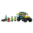 LEGO City 40582 4 x 4 Off-Road Ambulance Vehicle Rescue Set (162pcs ...