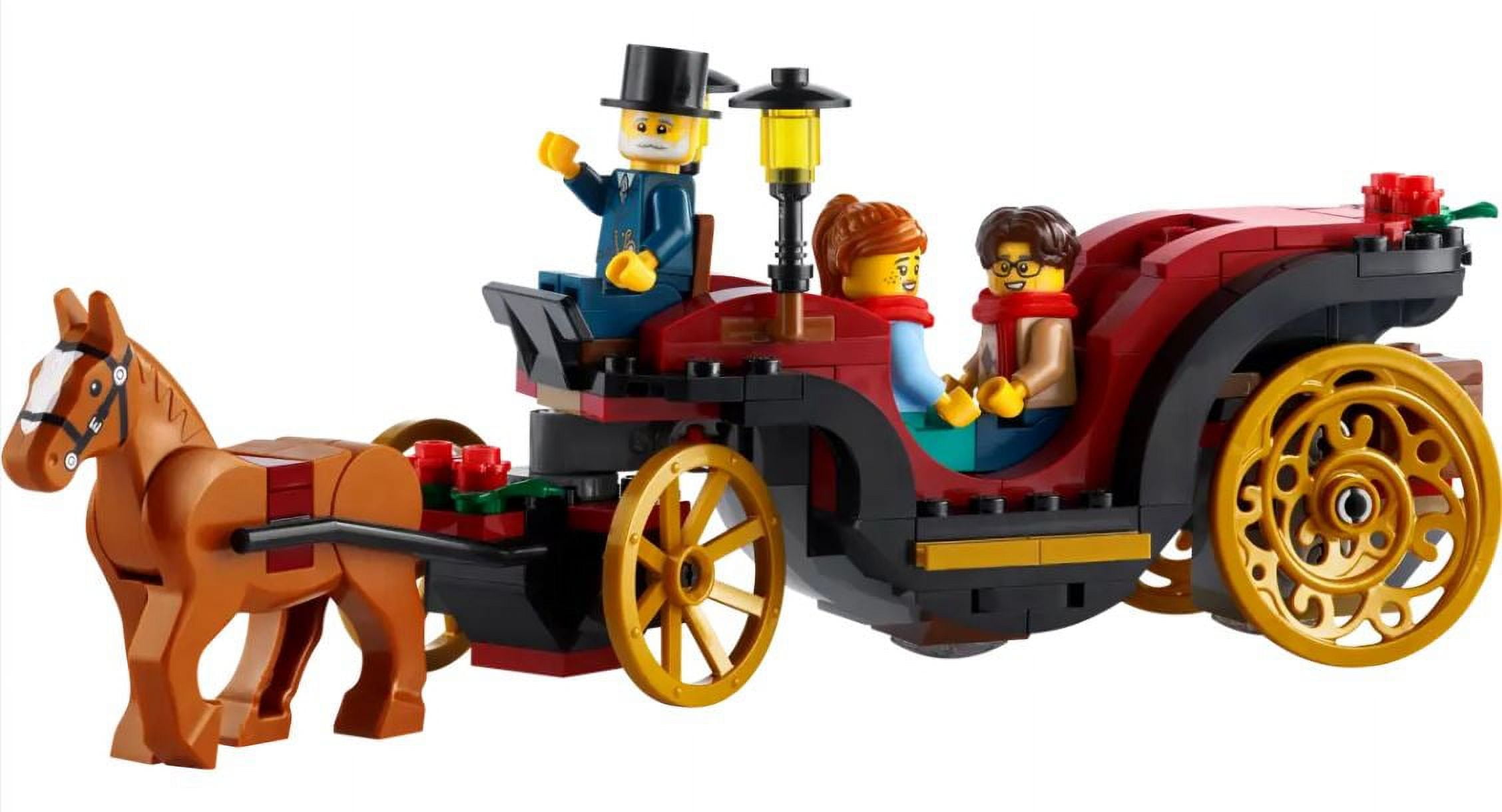 LEGO Wintertime Carriage Ride Set 40603, Store Exclusive, 153pcs ...