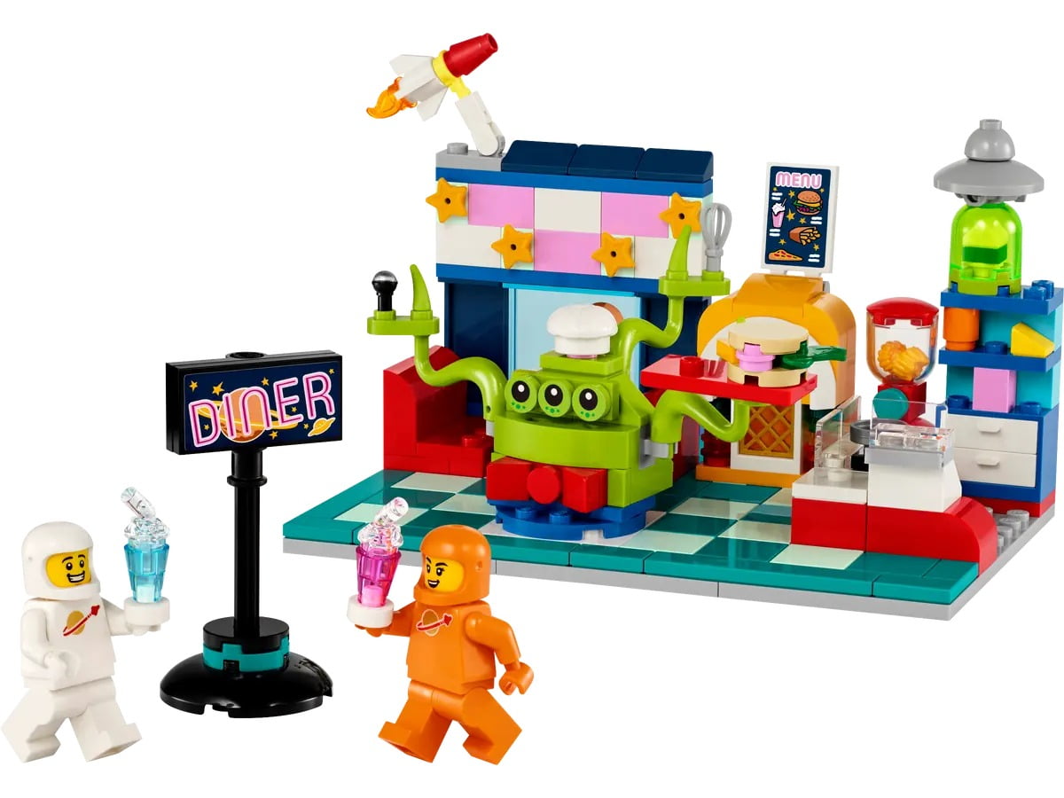 LEGO, Alien Space Diner, 40687, 239pcs Limited Edition - Walmart.com