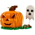 "LEGO Creator Halloween Pumpkin Set, Light-Up Brick, 254 Pieces, 3""x3 ...