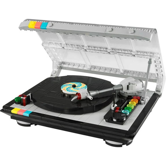 "LEGO Retro Record Player Set, 310pcs, Nostalgic Music Decor, Movable ...
