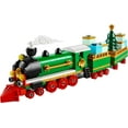 LEGO Winter Holiday Train, 294pcs Locomotive Set, Steam Train with ...